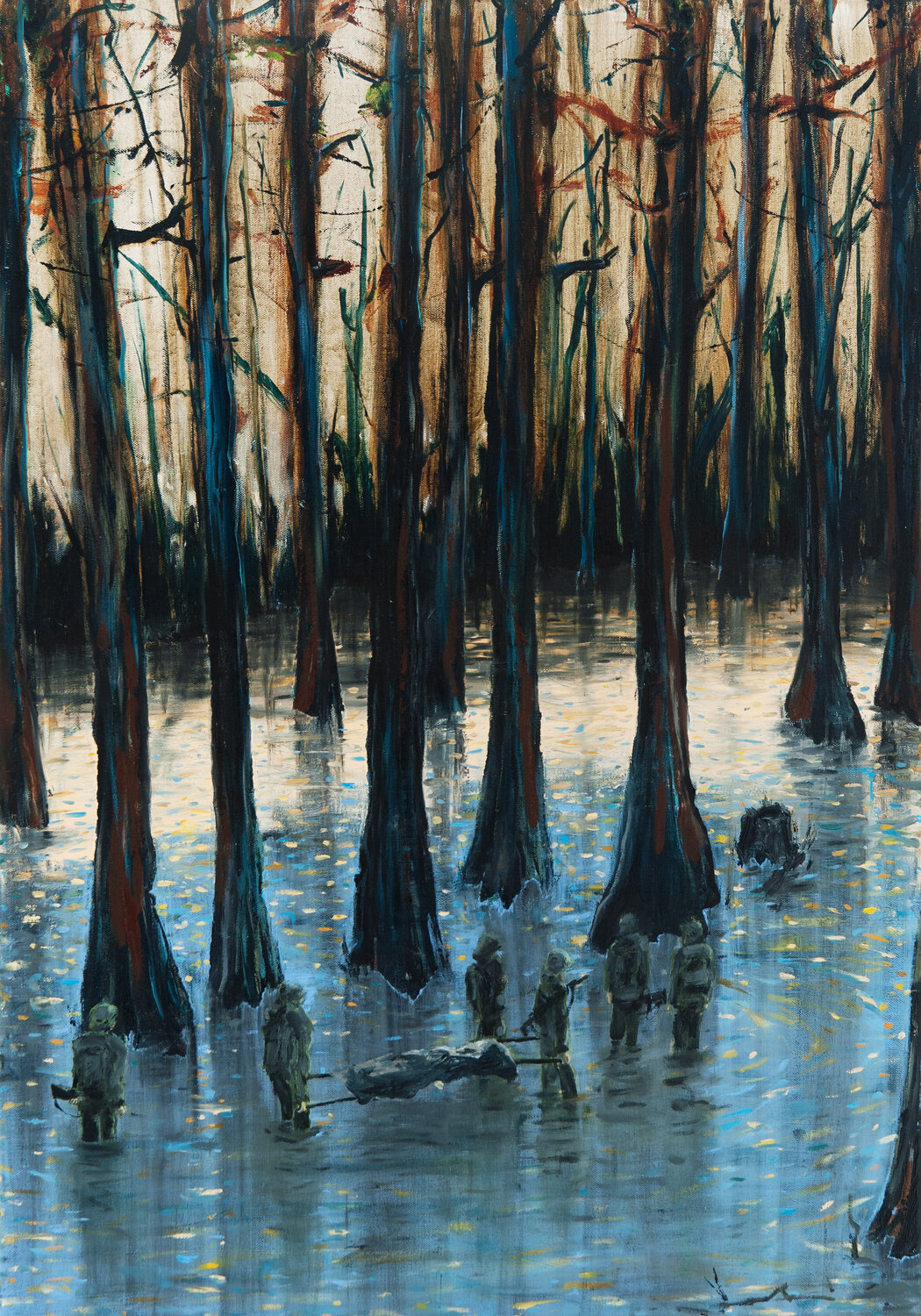 Verlaufen by Marek Eibert (2016) : Painting Oil on Canvas - Singulart