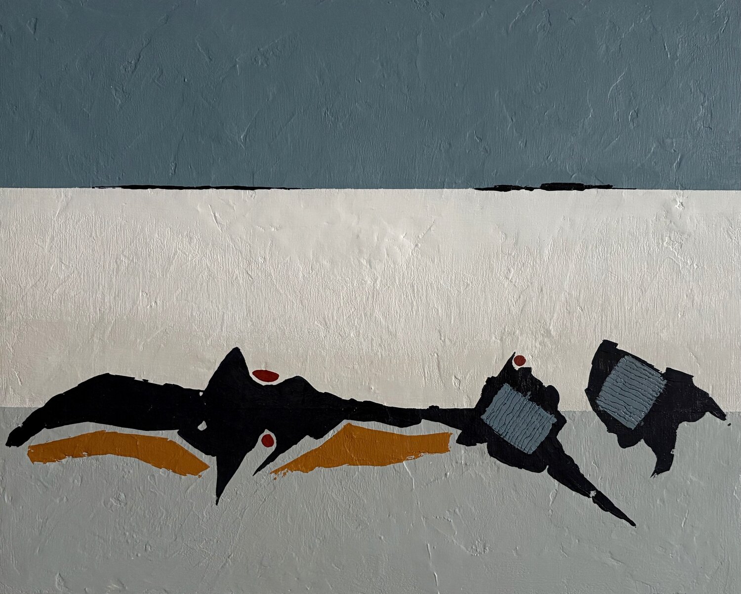 Rupture de Daniel Lalonde (2021): Pintura Acrílico en Madera - Singulart