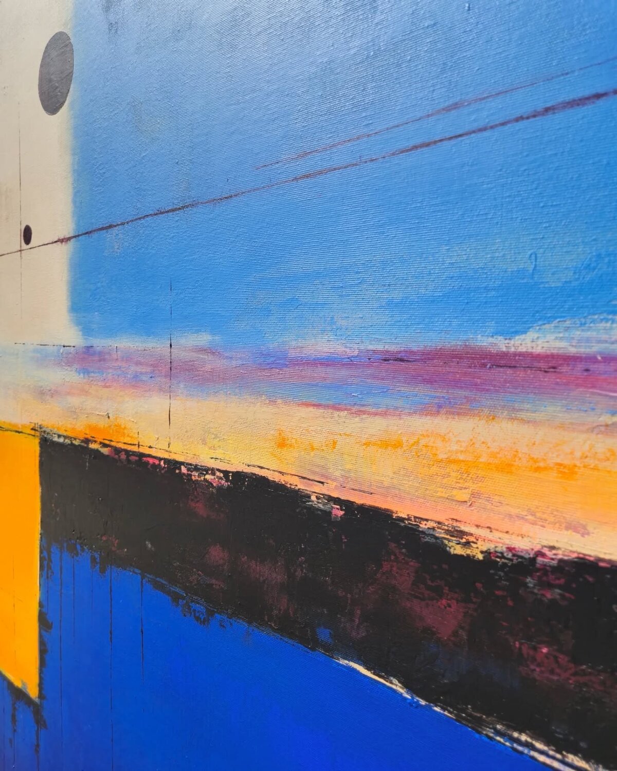 Never Destination by Albert Tison (2025) : Painting Acrylic on Canvas ...