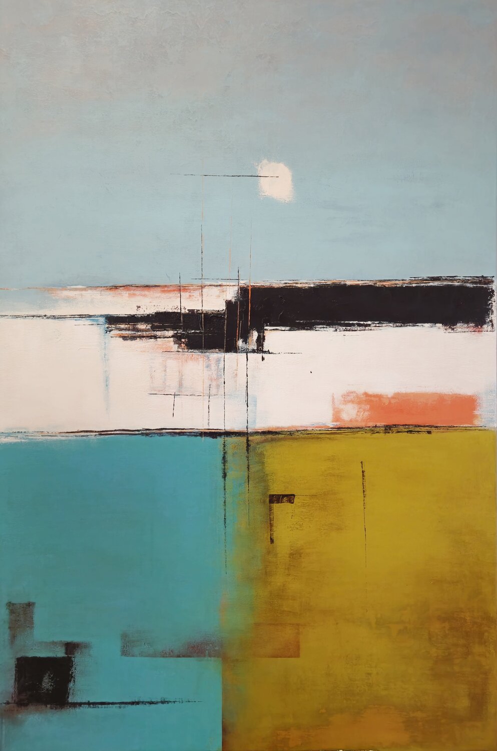 Road to Nowhere de Albert Tison (2025): Pintura Acrílico en Lienzo ...