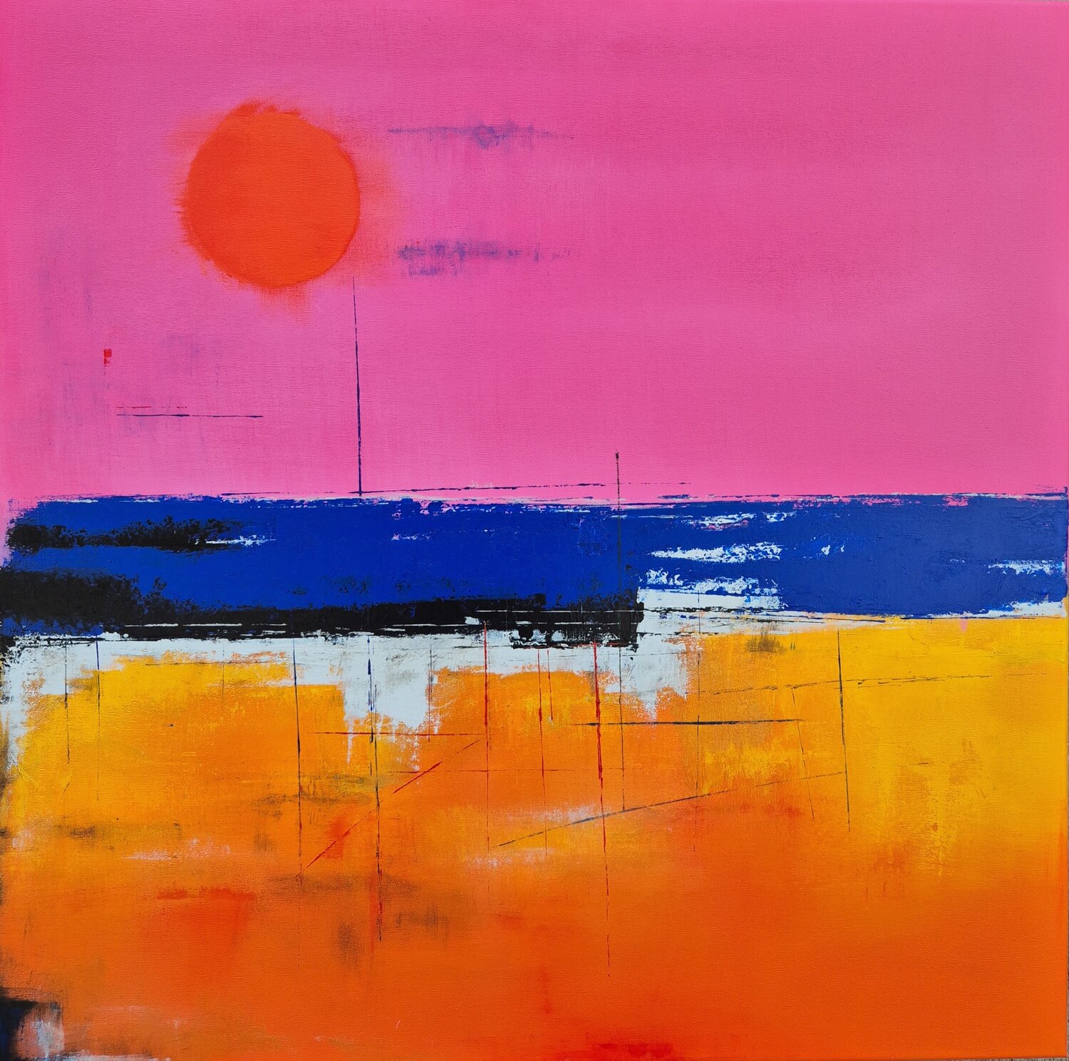 Future Days de Albert Tison (2025) : Peinture Acrylique sur Toile ...