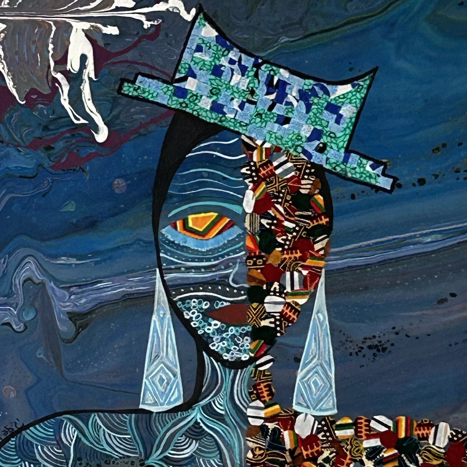 Creole Honey by Abimbola Garba-Agbede (2019) : Other Media Acrylic ...