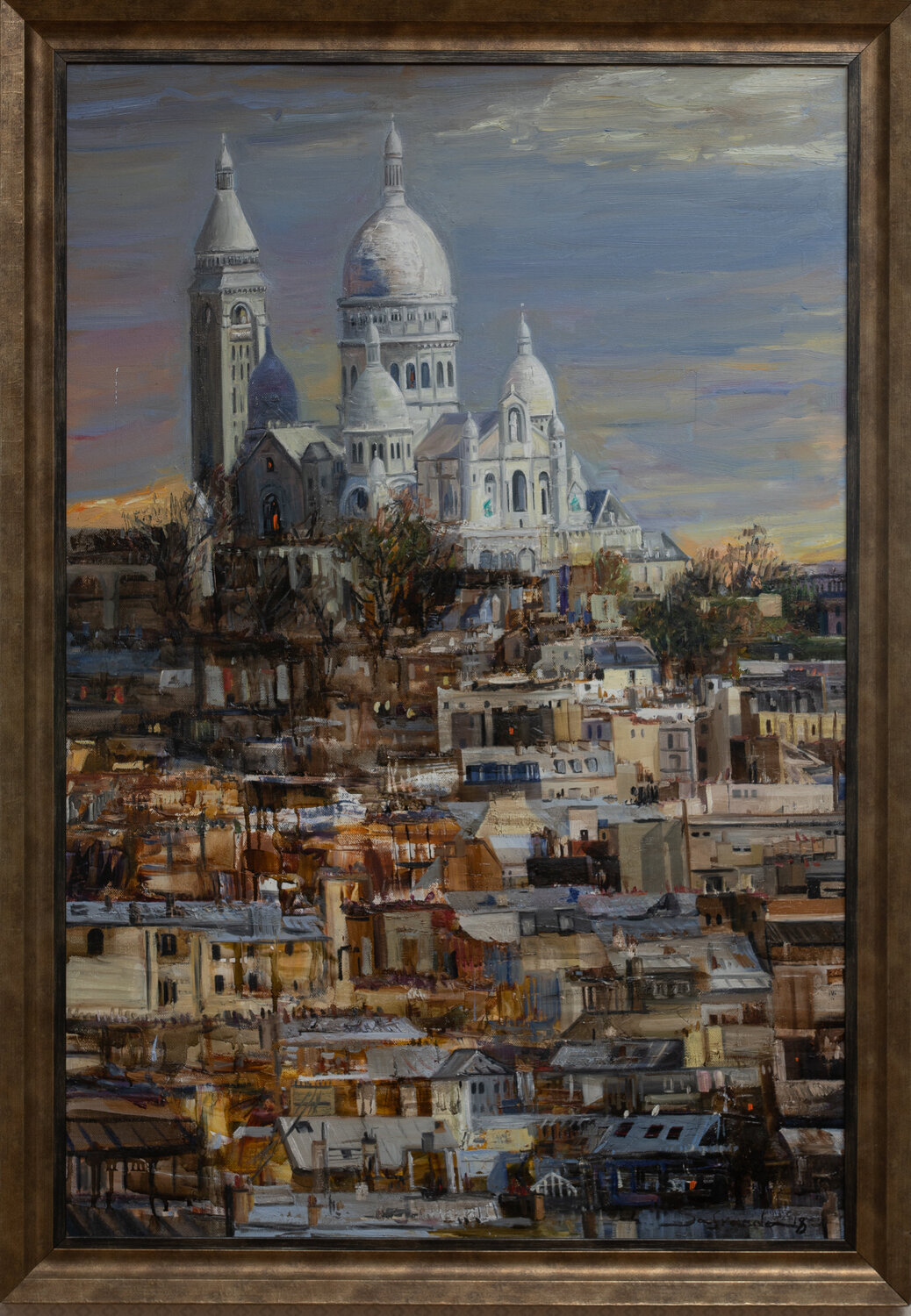 “Sacré-Cœur (Montmartre)” by Safranda Abdullayeva (2021) : Painting Oil ...