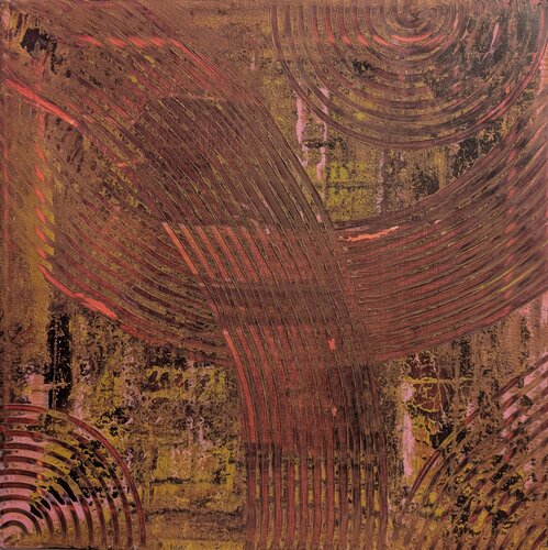 Warm & Calm by Elena Jakuschev (2021) : Other Media Acrylic on Canvas ...