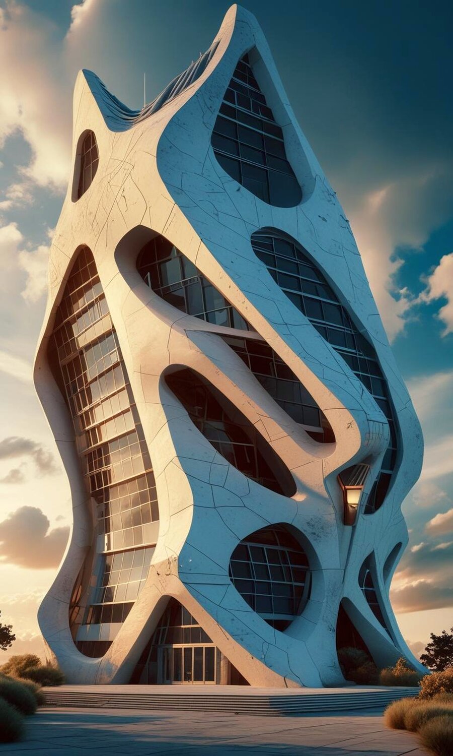 Edificio 28 de Enrico Thanhoffer (2022): Digital Digital en Lino - Singulart