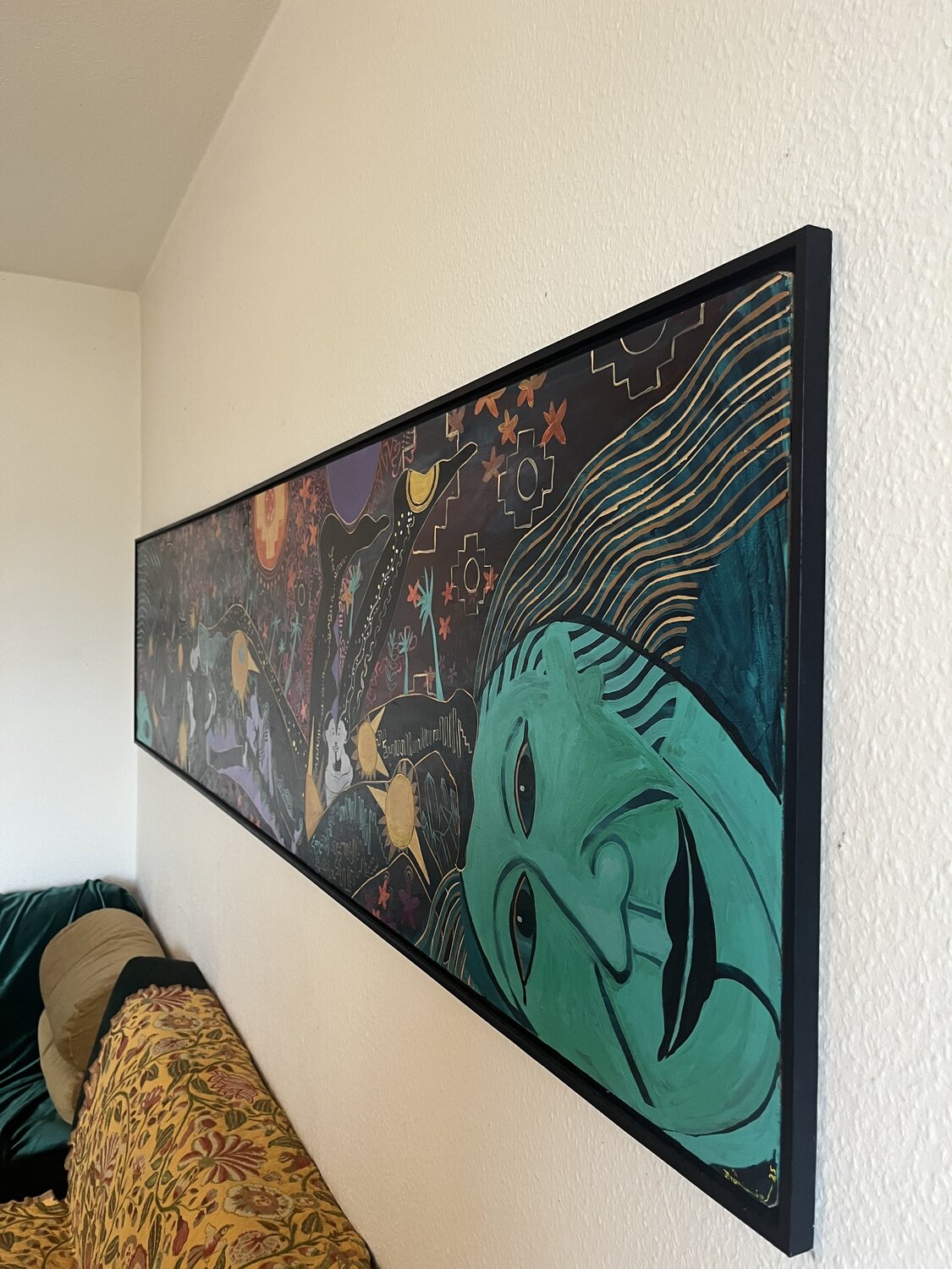 Munay Quoto - love between earth an sky by Julia Brömsel (2025) : Painting Acrylic on Wood ...