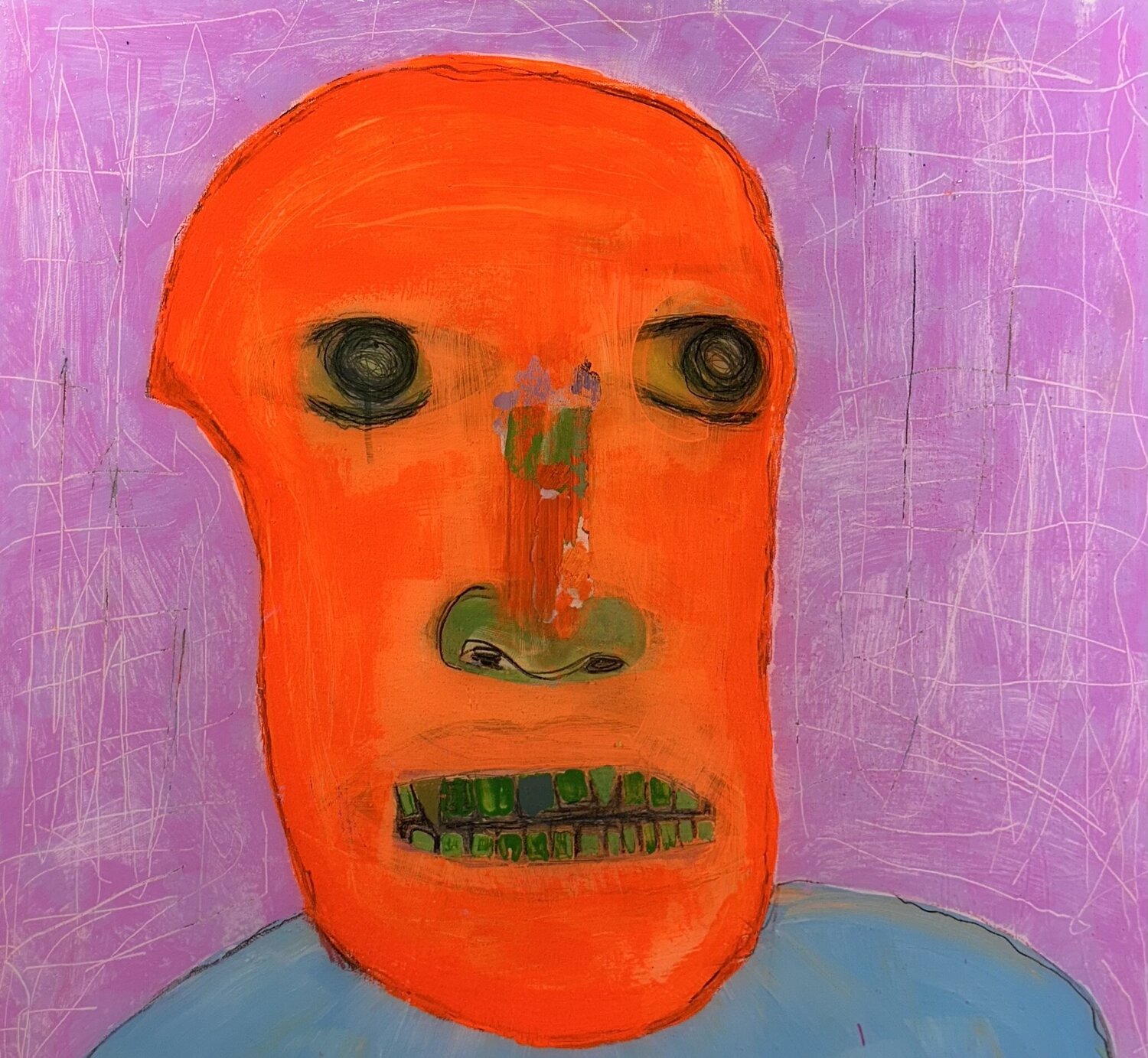 What Did You Expect? de steven kolenik (2025): Pintura Acrílico, Resina ...