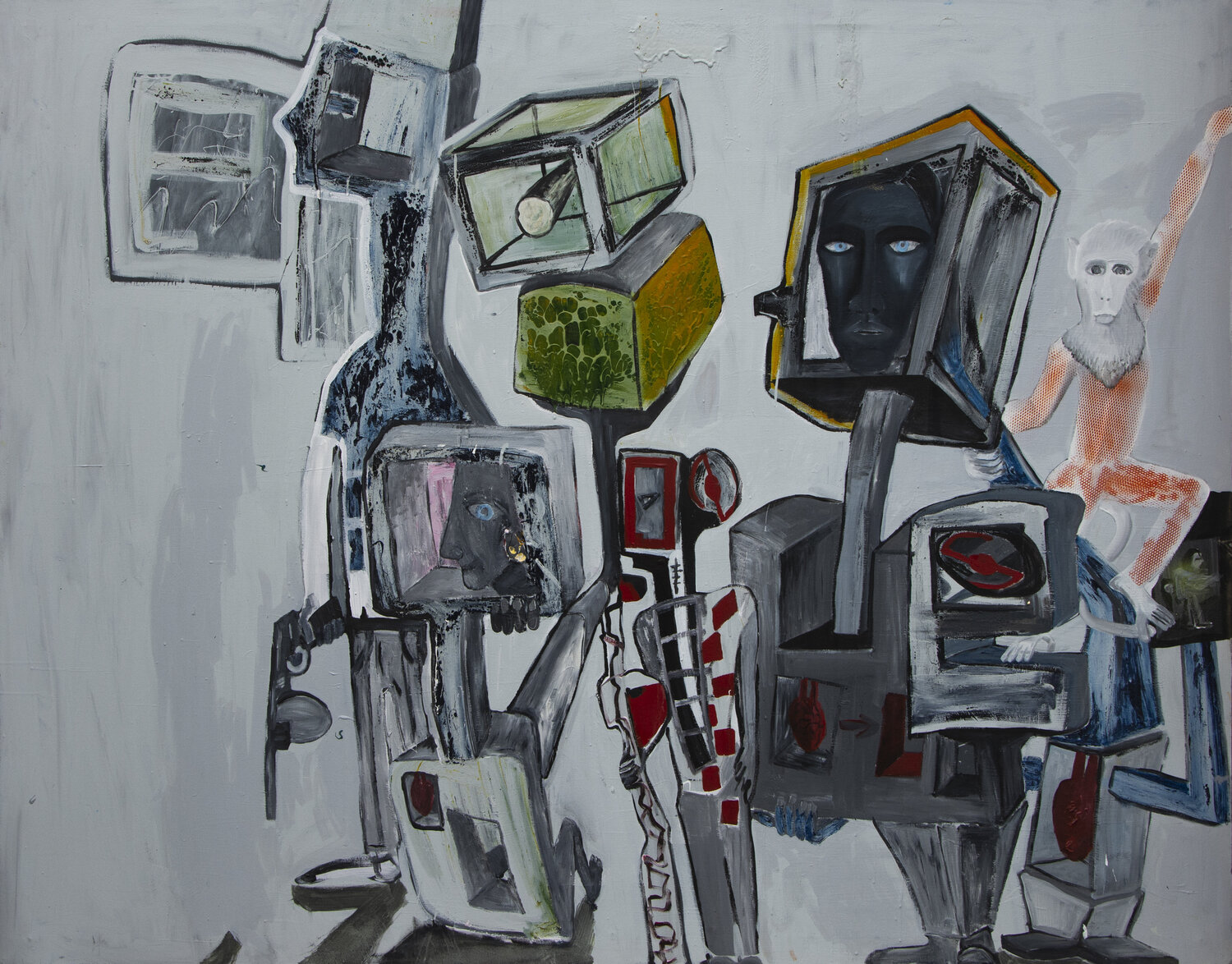 myths door Arian Hashani (2016) : Schilderij Acryl, Olie op Canvas ...