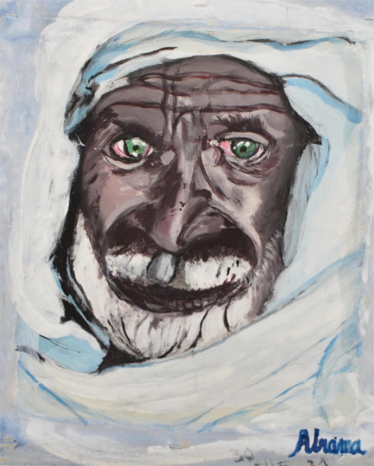 EL AFGANO by Ana Bravo (2021) : Painting Acrylic on Canvas - Singulart