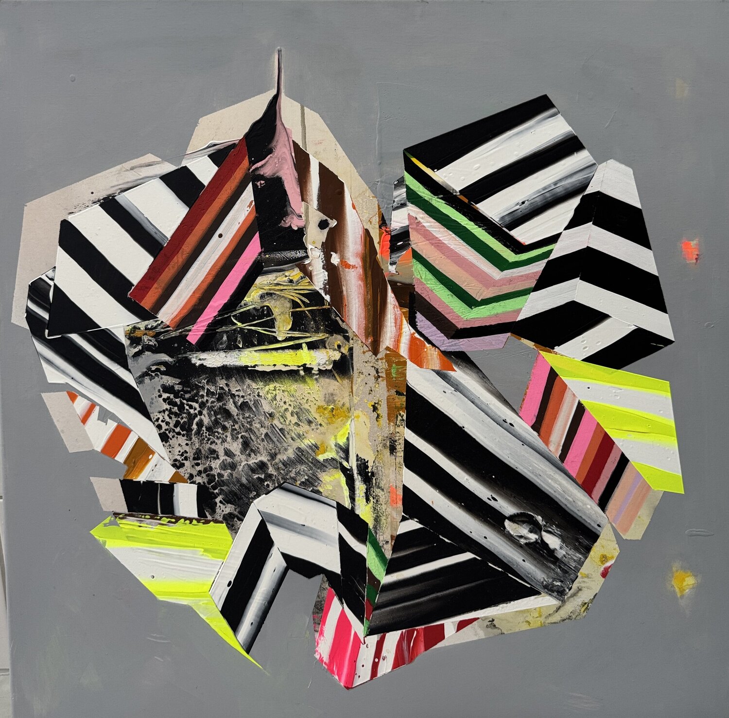 Deconstructed Heart de Danny Kästner (2024): Pintura Acrílico en Lienzo ...