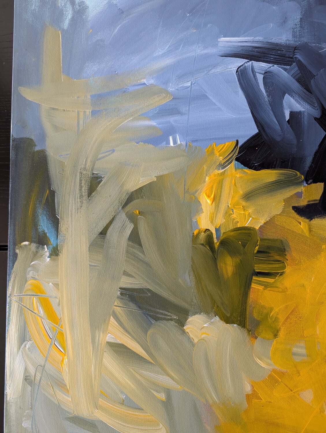 Creation Blooms Out of Nothing, 2024 by Margaret Lipsey (2024) : Painting Acrylic on Canvas ...