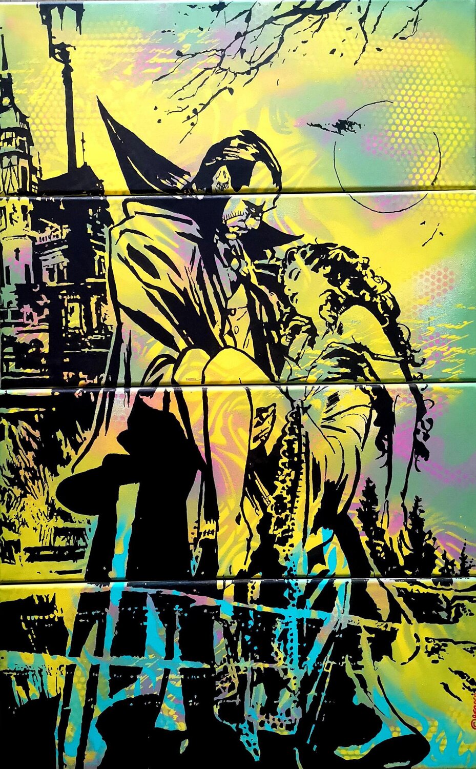 Dracula (Homage an Gene Colan) de Christian Berger (2024) : Peinture ...