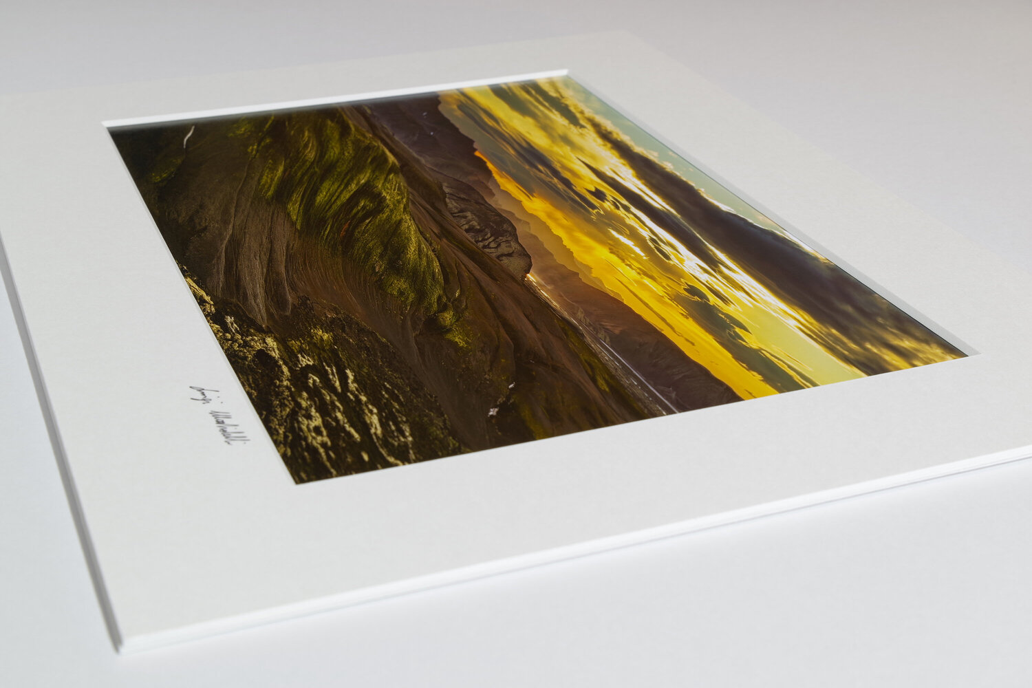 On the Right Side of Lakagígar (Laki Craters) at Sunset, Iceland by ...