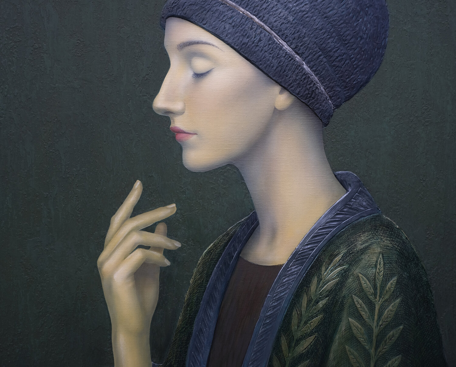 Echoes of Silence — “Silent Line” This original artwork is part of the Emboss Art series and is ...