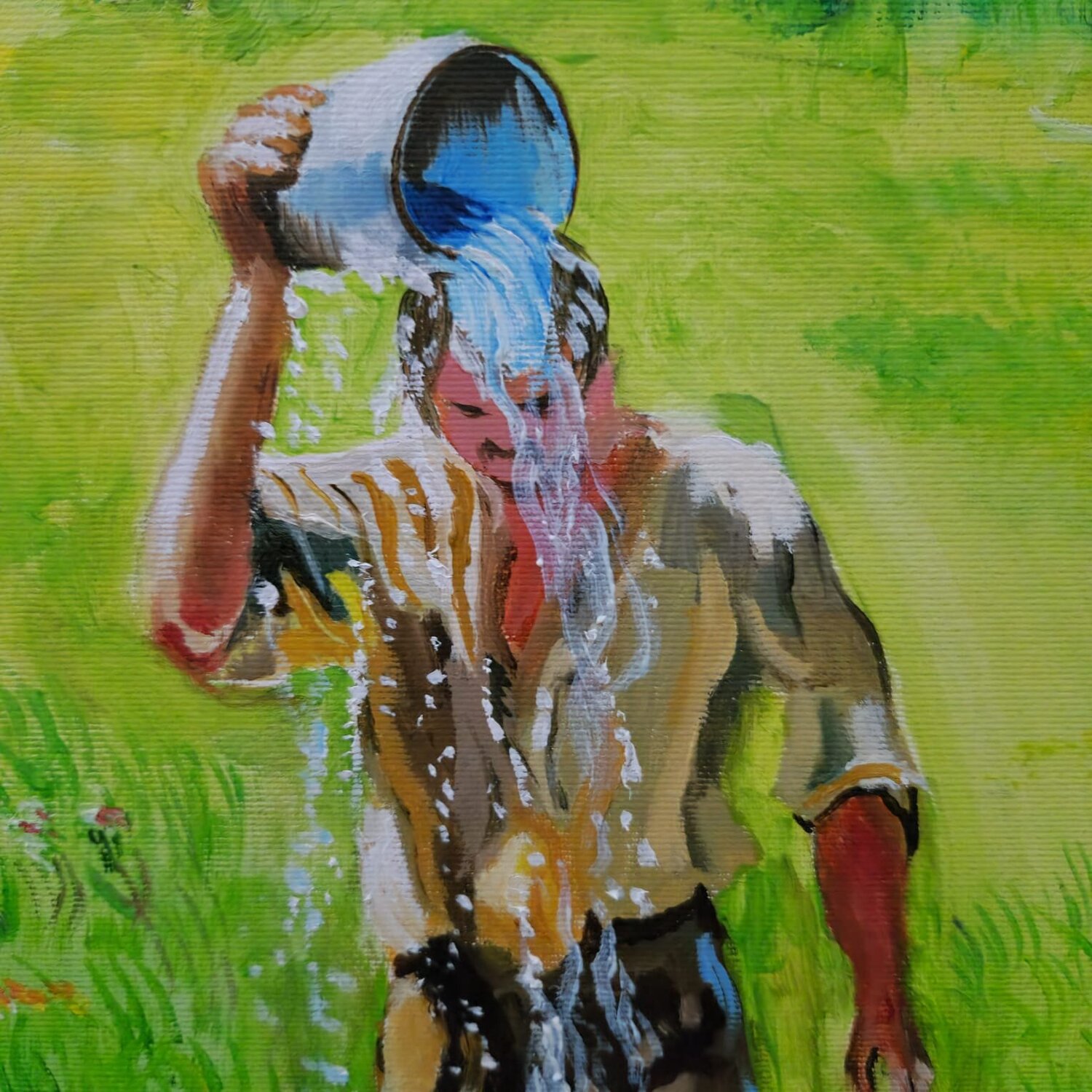 ESTATE by luca Ripamonti (2025) : Painting Oil on Canvas - Singulart