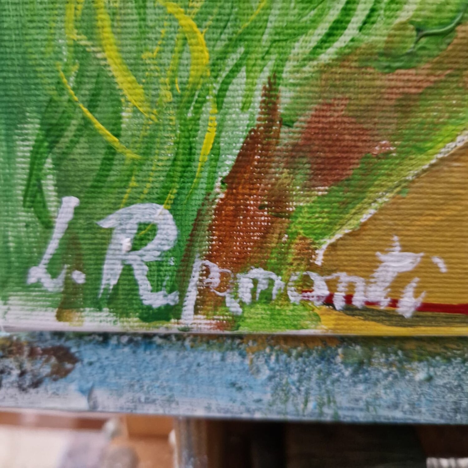 ESTATE by luca Ripamonti (2025) : Painting Oil on Canvas - Singulart