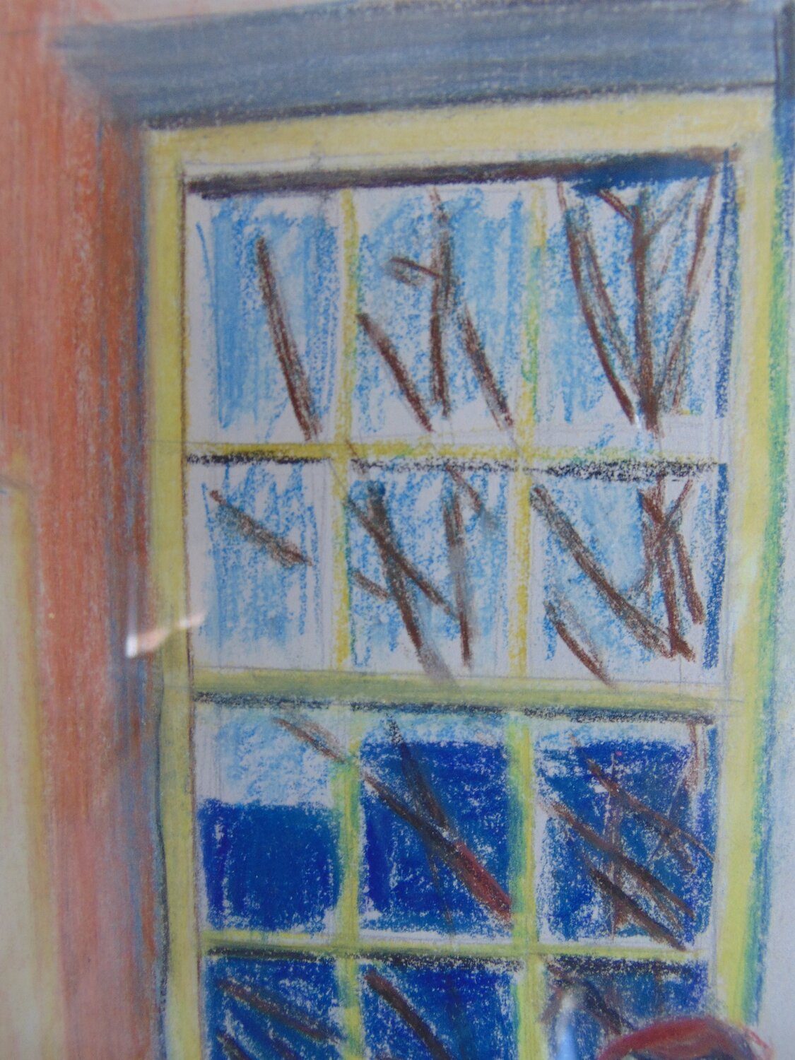 Bill playing the guitar by michael aitken (1980) : Drawing Pastel on ...