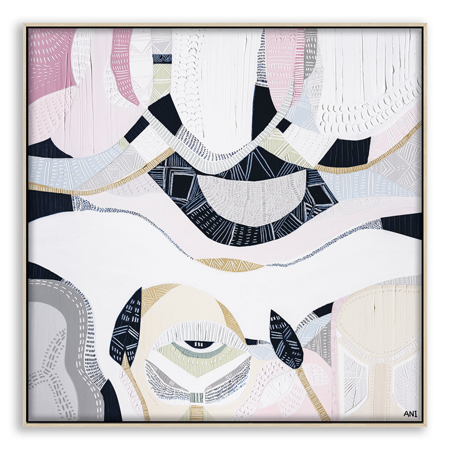 Pink Lake Australia 3 Original Painting by Ani Ipradjian de Ani ...