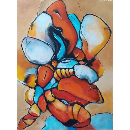 Abstract 3 by Iwona Szala (2024) : Painting Acrylic on Canvas - Singulart