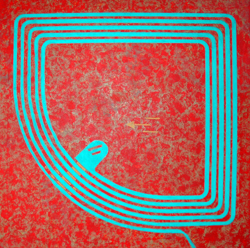 CM_010_"Verdigris" by Kenneth Hay (2010) : Painting Oil on Canvas ...