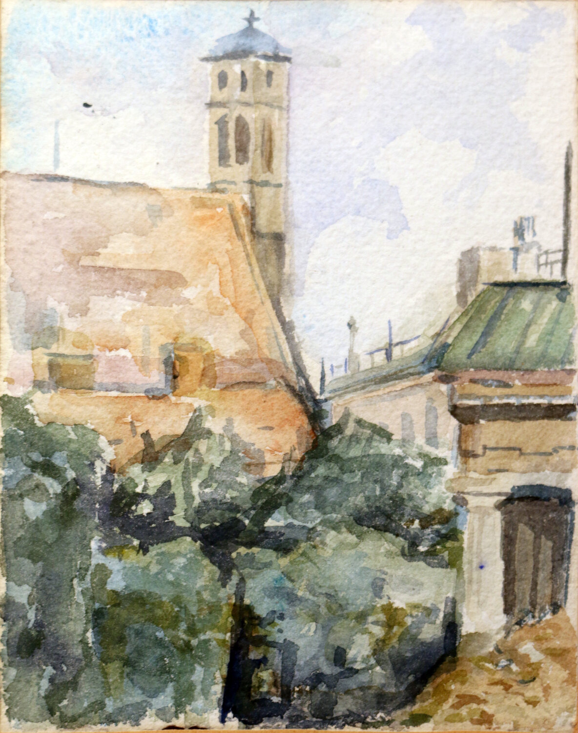 Vienna von Kenneth Hay (1975): Malerei Aquarell auf Papier - Singulart