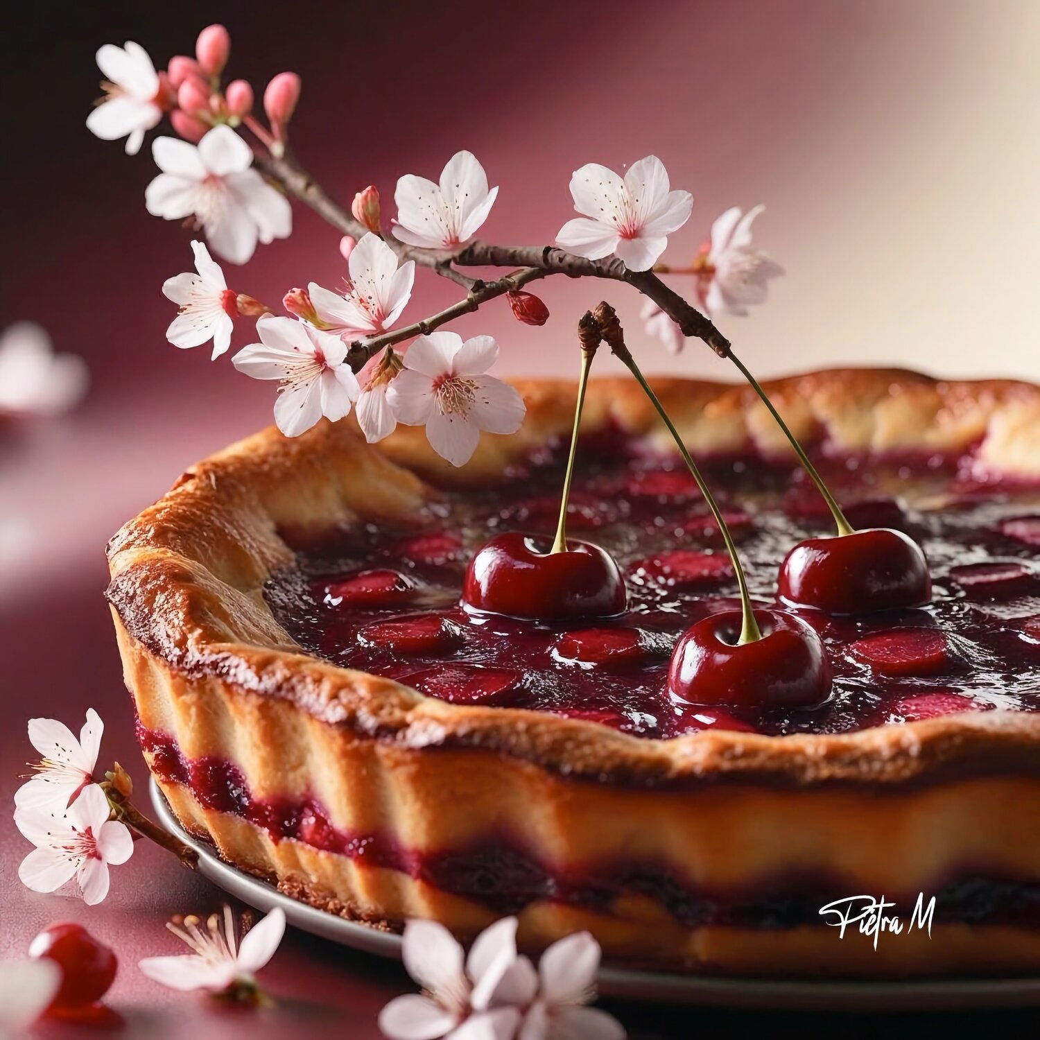 Rubis en offrande de Piétra M (Martine Poli) (N.D): Digital Digital en Papel - Singulart