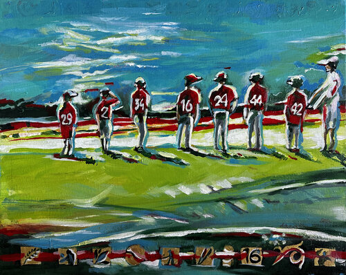 Baseball Paintings For Sale - SINGULART