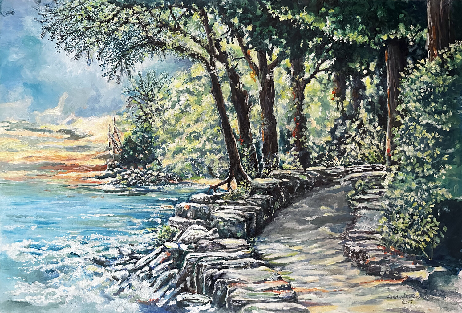 Spring Renewal by Marija Matic (2025) : Painting Oil on Canvas - Singulart