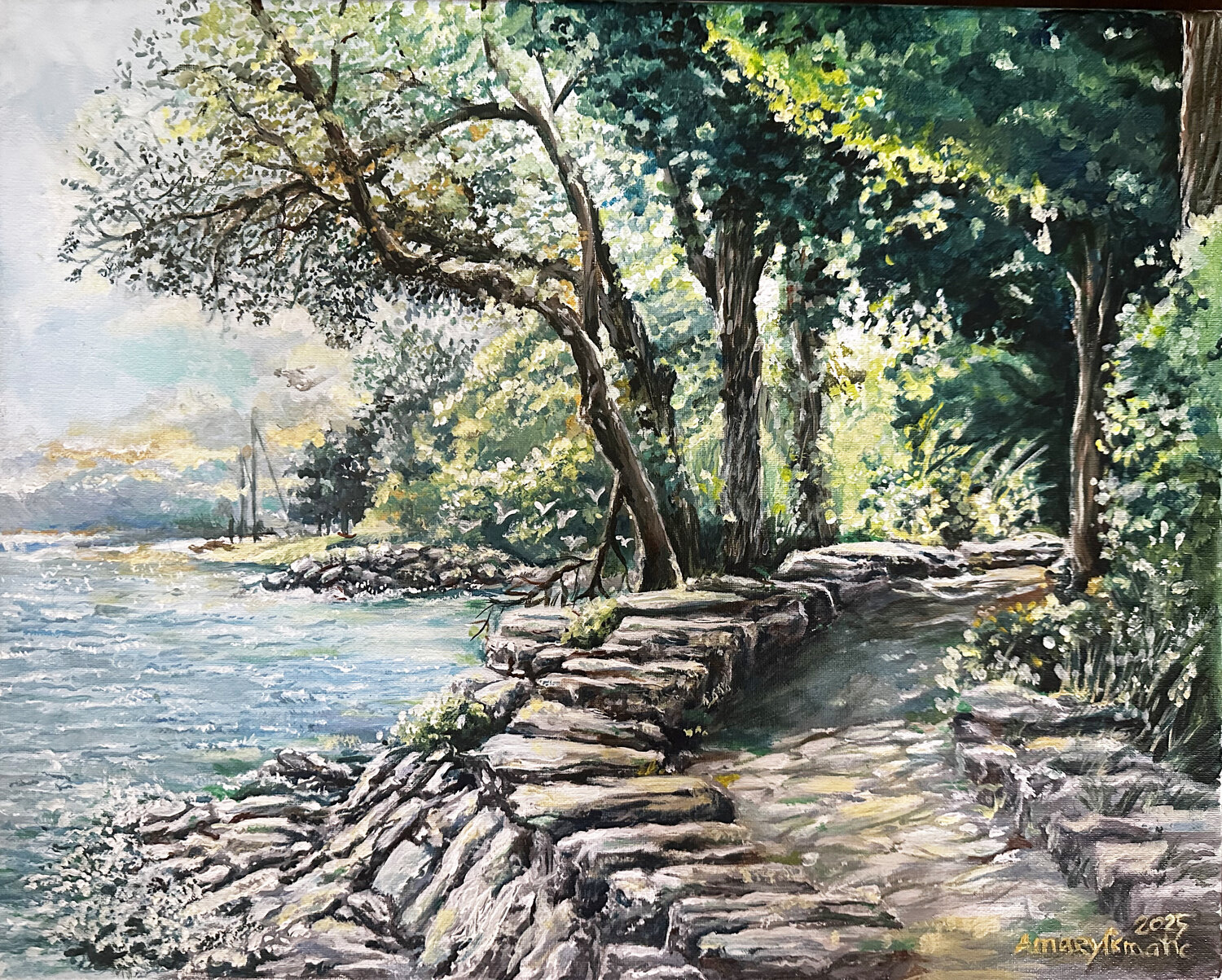 Spring renewal de Marija Matic (2025): Pintura Acrílico en Lienzo ...