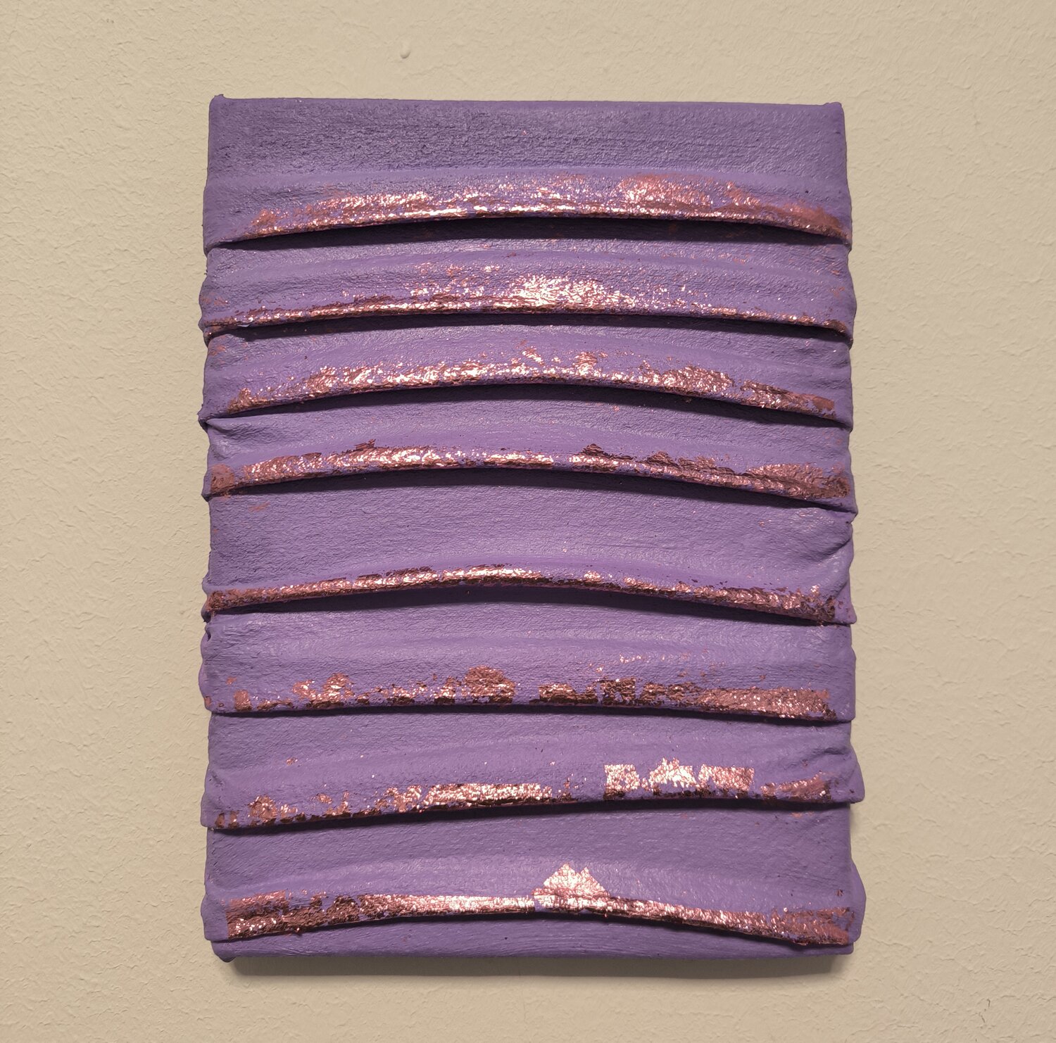 little Violette Vibes by Tanya Silva (2024) : Painting Acrylic, Objects ...