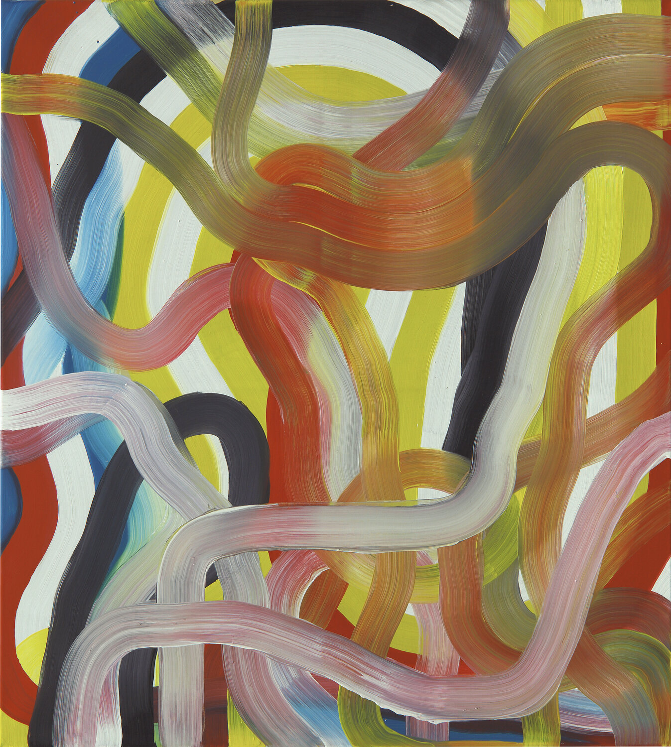 Brush Lines (primary lines) de Michael Luther (2011): Pintura Óleo en ...