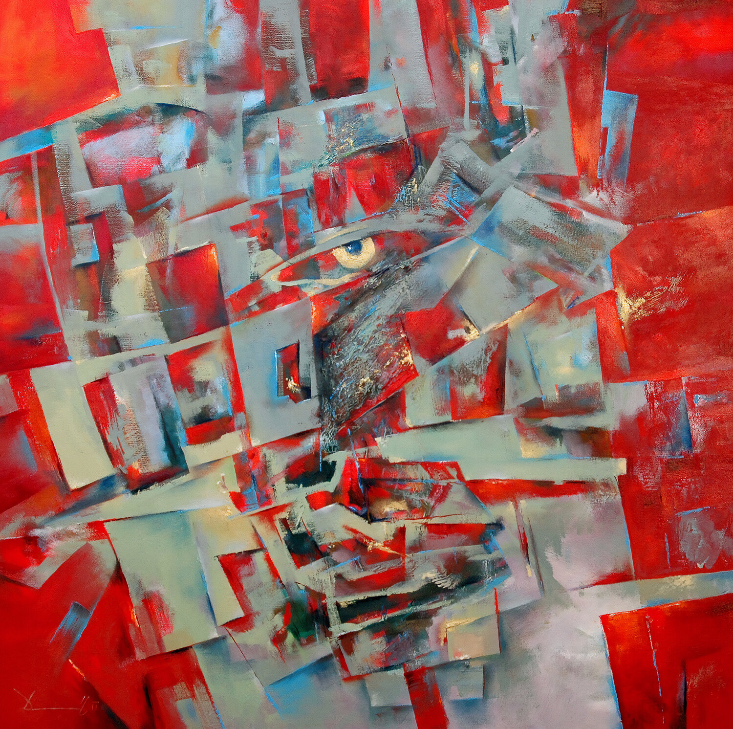 The Apperception de David Dvorsky (2011): Pintura Óleo en Lienzo ...