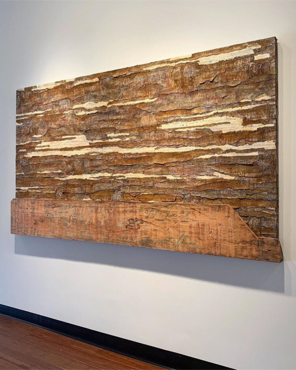 Elegy door Brenda Stumpf (2018) : Schilderij Collage, Hergebruikte ...