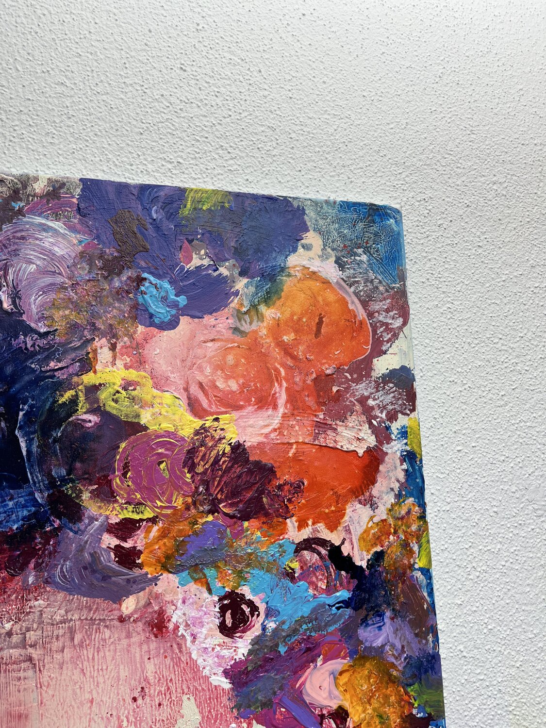 A dreamy vase full of flowers von Heiner Lienhard (2023): Malerei Acryl ...