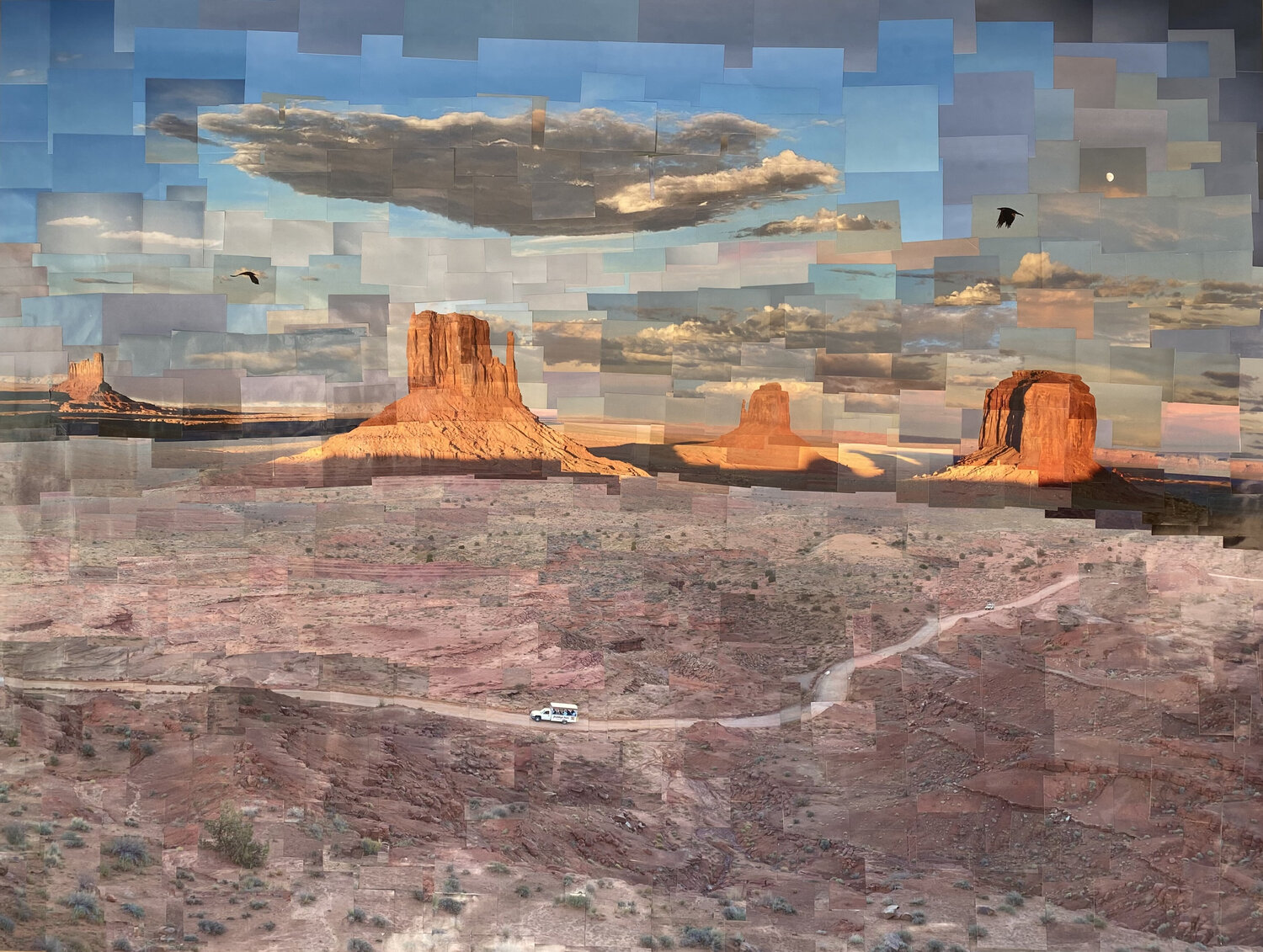 Monument Valley de Collins Walker (2023): Otros medios Collage en ...