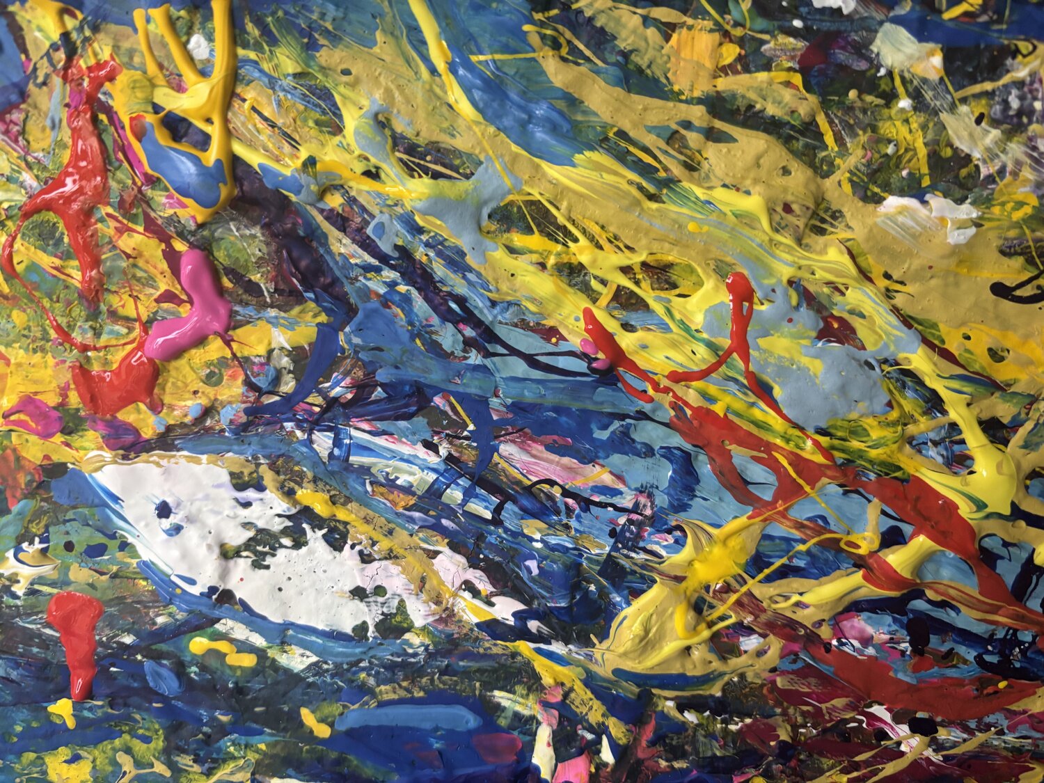 Catch me if you can de Majka Dombrowicz (2025) : Peinture Acrylique sur ...