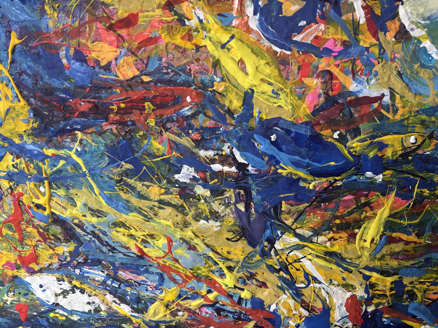 Catch me if you can by Majka Dombrowicz (2025) : Painting Acrylic on ...