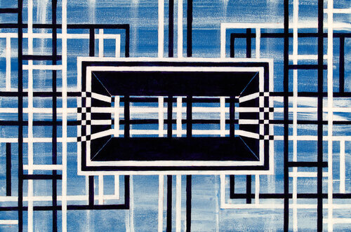 Euclid #4 by J Fitzpatrick (2025) : Painting Acrylic on Canvas - Singulart