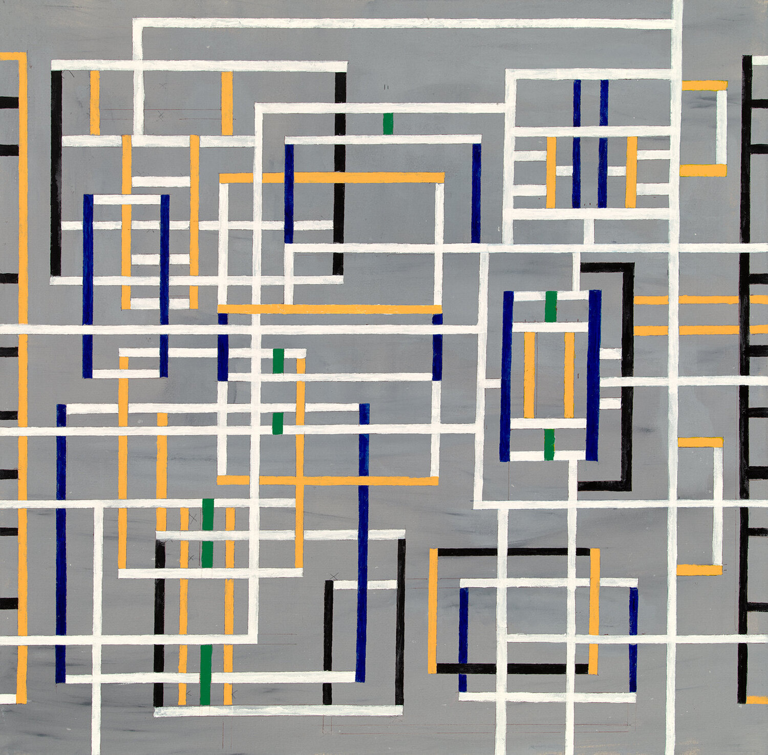 Euclid #4 by J Fitzpatrick (2025) : Painting Acrylic on Canvas - Singulart