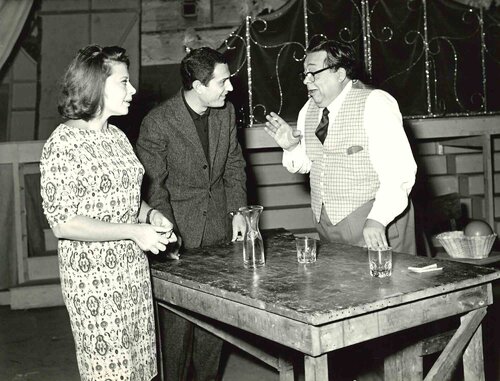 Aldo Fabrizi, Nino Manfredi and Lea Massari by Guglielmo Coluzzi (N.D ...