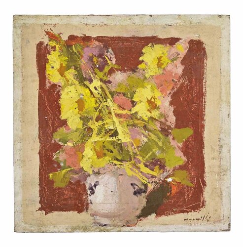 Still Life de Franco Marzilli (N.D): Pintura Óleo - Singulart