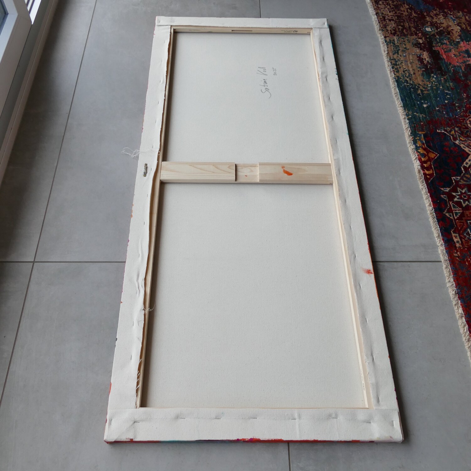 Horizont der Stille by Sabine Koch (2025) : Painting Acrylic, Collage ...