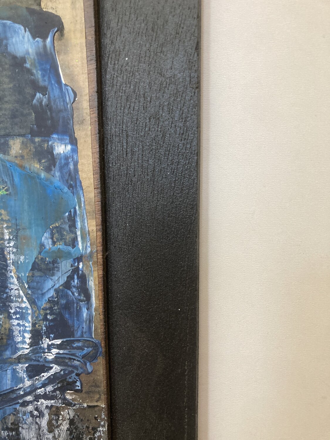 Le masque et la bête von Eric Doisy (2025): Malerei Acryl, Collage auf ...