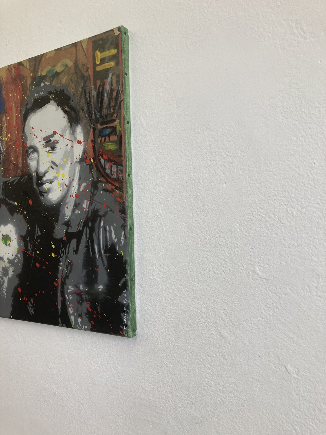 Lovers rock by Eric Doisy (2022) : Painting Acrylic, Collage on Canvas ...