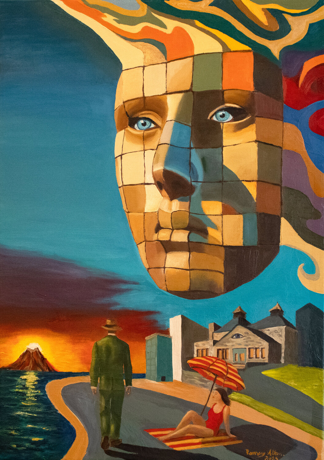 Utopian Dream II de Ramsay Allan (2025) : Peinture Huile sur Toile - Singulart