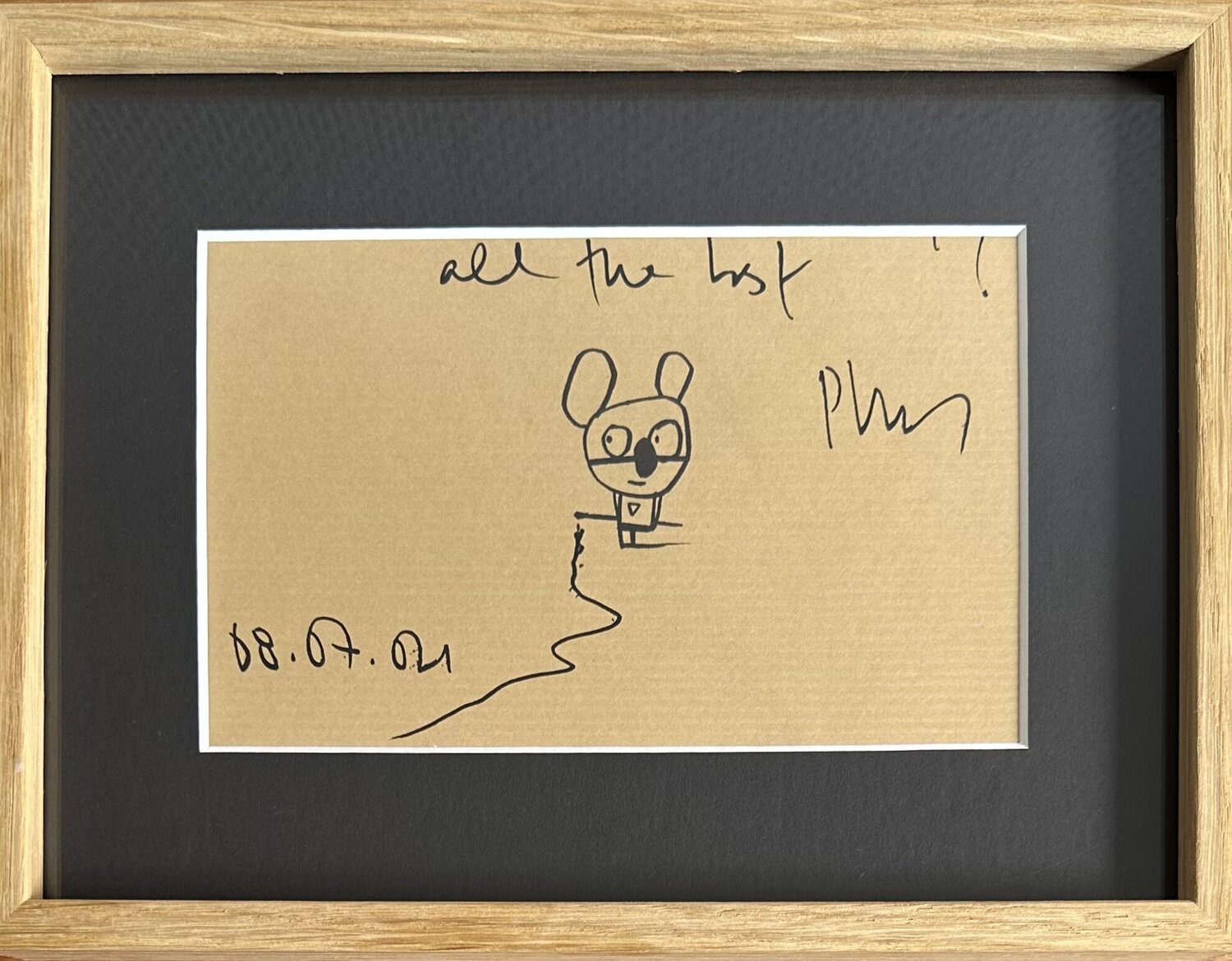 Edgar Plans – Dessin original unique signé 2021 di Kulture. Shop (2021 ...