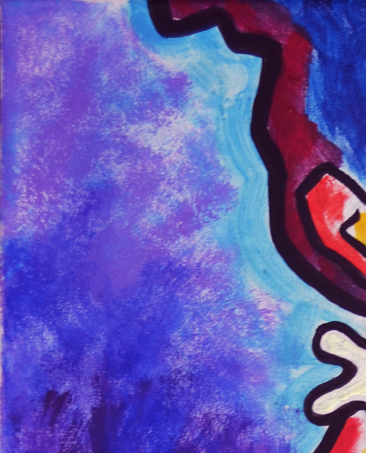 Nude with an earring by Margarita Felis (2021) : Painting Acrylic on ...