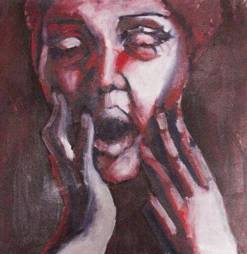 Rumination de Nabila Ayu Aviani (2024): Pintura Óleo en Lienzo - Singulart