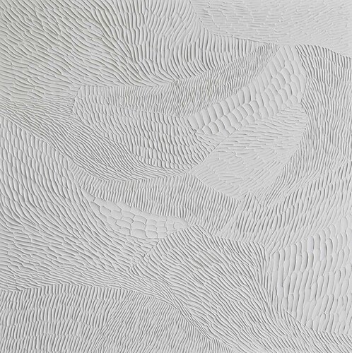 " Red Field 4 " High textured abstract red acrylic art de Yana Sagan ...