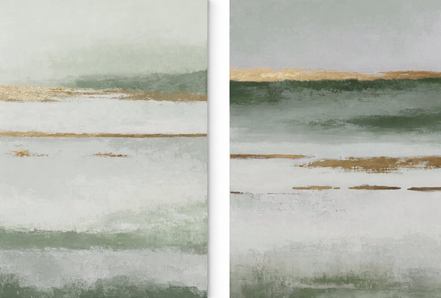 " Olive Placidity Set " Abstract … by Yana Sagan – SINGULART